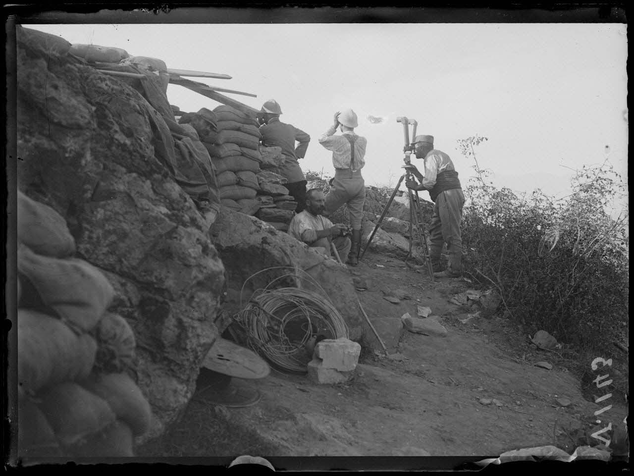 ImagesDéfense - Piton Rocheux. Capitaine Bichat du 109e d'artillerie et ...