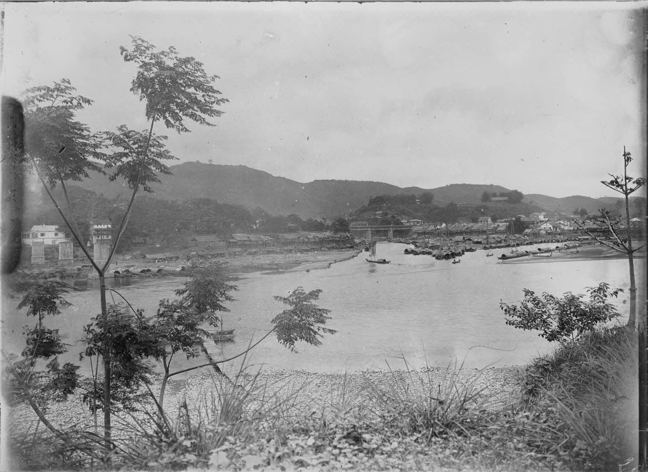 ImagesDéfense - [Tonkin, 1905-1908. Sampans sur le fleuve Rouge.]
