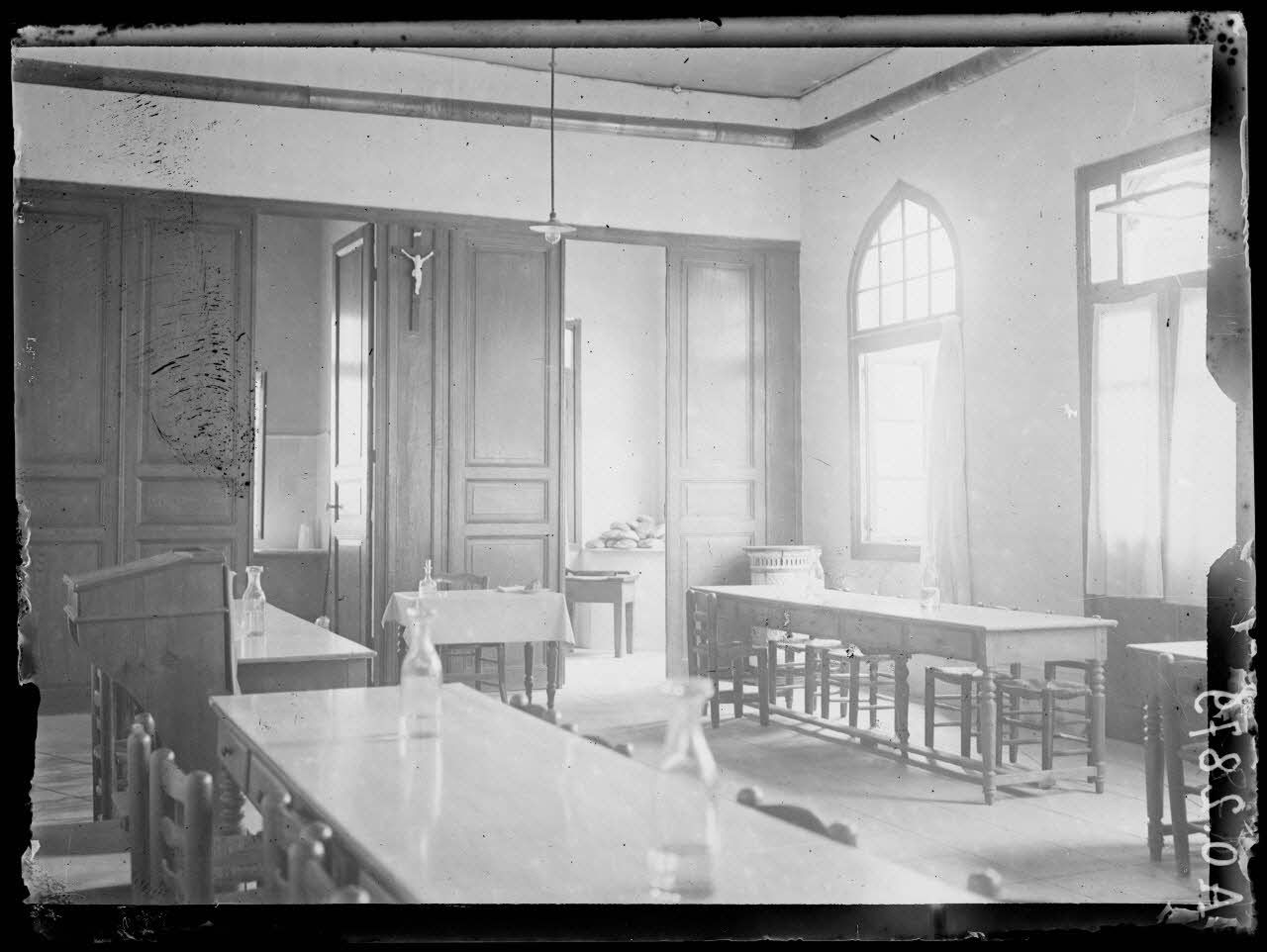 ImagesDéfense - [Plan général d'un réfectoire.]