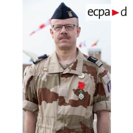 ImagesDéfense - Portrait du lieutenant-colonel Guillaume Vassas décoré ...