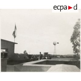 ImagesDéfense - Chemaïa. La terrasse. [légende d'origine]