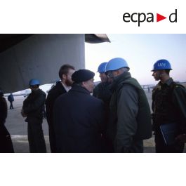 ImagesDéfense - Arrivée du président bosniaque Alija Izetbegovic et du ...