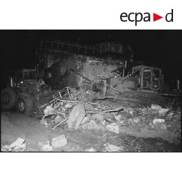 ImagesDéfense - Opération de déblayage par le 17e RGP, Beyrouth.