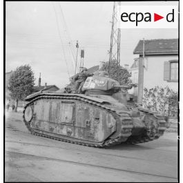 ImagesDéfense - Le char B1 bis du 8e bataillon de chars de combat (8e ...