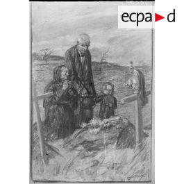 ImagesDéfense - Paris, musée Leblanc. « Toussaint de 1914 » par Jonas. [légende d'origine]