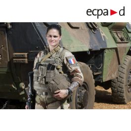 ImagesDéfense - Portrait du sergent Laura, chef de station au 1er ...