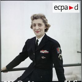 ImagesDéfense - Portrait de la comtesse du Luart au centre militaire de ...