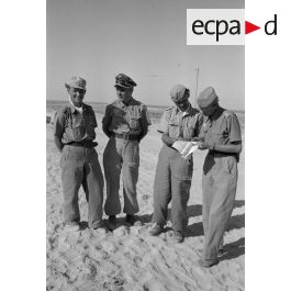 ImagesDéfense - Portrait de groupe des pilotes Erhard Braune (III/JG 27 ...