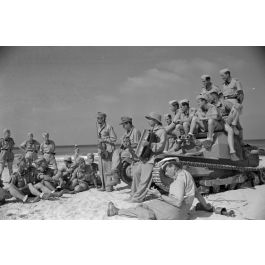 ImagesDéfense - Sur une plage d'Egypte (El Quasaba), des membres de la ...