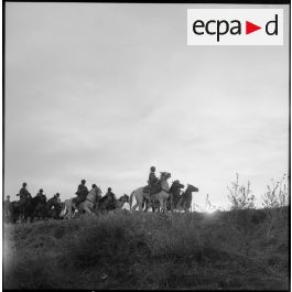 ImagesDéfense - Vue de l'escadron monté du 15e GCN à l'occasion d'une ...