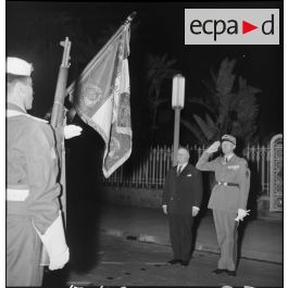 ImagesDéfense - Alger. Le général Allard et le président des Anciens ...
