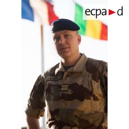 ImagesDéfense - Portrait du colonel Marc Bonnet à Gao, au Mali.