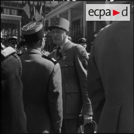 ImagesDéfense - Alger. Adieux du général Allard à ses officiers d'état ...
