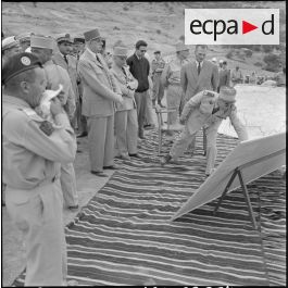 ImagesDéfense - Le général de Gaulle en visite à Zemmora.
