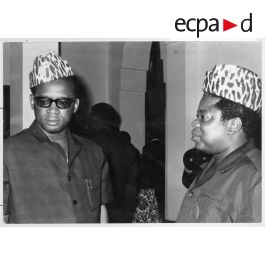 ImagesDéfense - République du Zaïre, janvier 1968. Général Mobutu (à ...