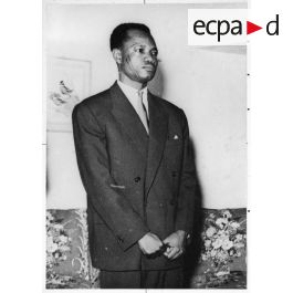 ImagesDéfense - République du Tchad, 1961. Président François Tombalbaye.