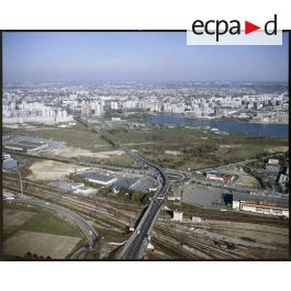 ImagesDéfense - Créteil (94). Vue générale du carrefour Pompadour.
