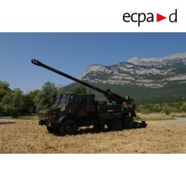 ImagesDéfense - Caesar (camion équipé d'un système d'artillerie).