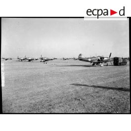 ImagesDéfense - Perspective du terrain d'aviation.