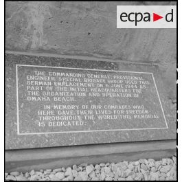 ImagesDéfense - Stèle en hommage aux unités américaines de la 6e ...