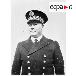 ImagesDéfense - Portrait du vice-amiral Marcel Gensoul, commandant la ...