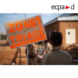 ImagesDéfense - La zone de triage du Rôle 1 de Niamey, au Niger.