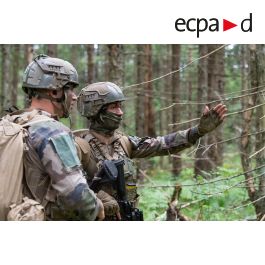 ImagesDéfense - Le lieutenant Tugdual du 2e régiment d'infanterie de ...