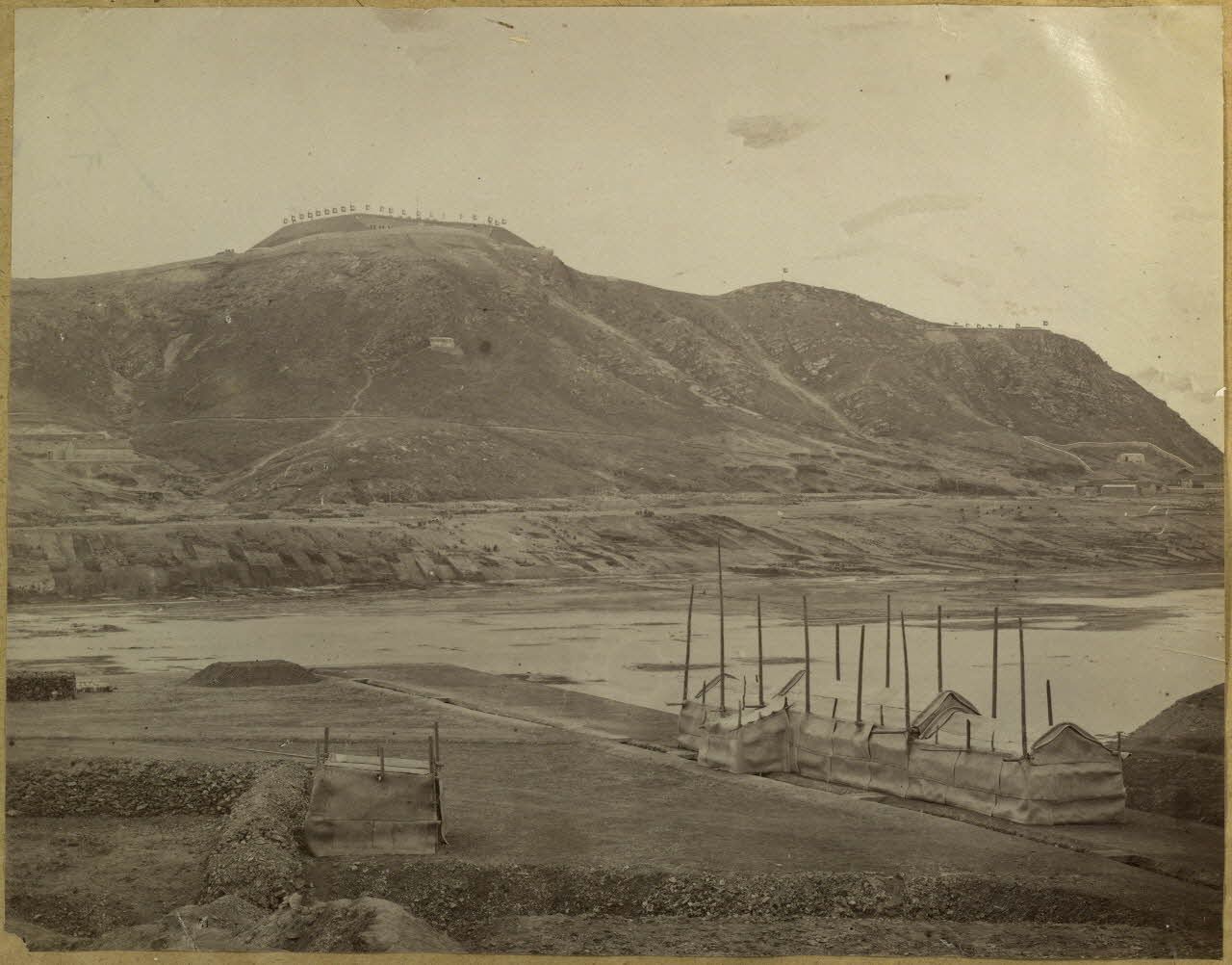 ImagesDéfense - [Chine, 1887-1891. Panorama des forts de l'armée du Peï ...