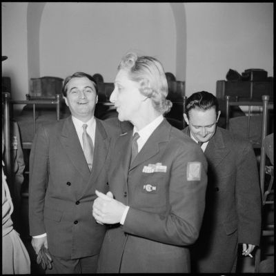 ImagesDéfense - Visite de Maurice Bourgès-Maunoury et Max Lejeune au ...