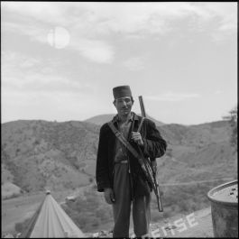 ImagesDéfense - Portrait de harki participant à l'opération Espérance.