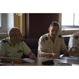 ImagesDéfense - Intervention du colonel Michel Delpit, lors d'une ...