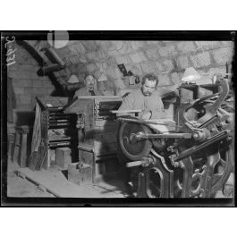 ImagesDéfense - Verdun. L’imprimerie. [légende d’origine]