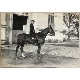 ImagesDéfense - Saumur 1913 - Mesple et son cheval Quartz. [légende d ...