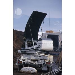 ImagesDéfense - Radar de trajectométrie Cymbeline installé sur l ...