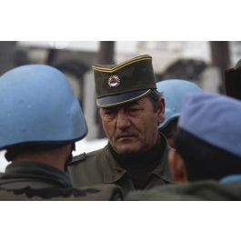ImagesDéfense - Portrait du général serbe Ratko Mladic commandant les ...