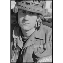 ImagesDéfense - Portrait d'un élément du 9e RPCS, Beyrouth.