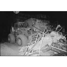 ImagesDéfense - Opération de déblayage par le 17e RGP, Beyrouth.