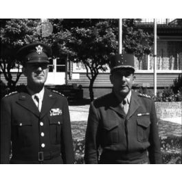 ImagesDéfense - Le général américain Jacob Devers à Lindau.