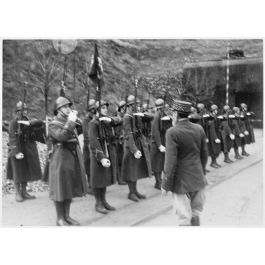 ImagesDéfense - Le général de brigade Rollet passe en revue une unité ...