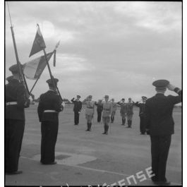 ImagesDéfense - Arrivée du général d'armée Charles Huntziger à Rabat.