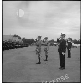 ImagesDéfense - Arrivée du général d'armée Charles Huntziger à Rabat.
