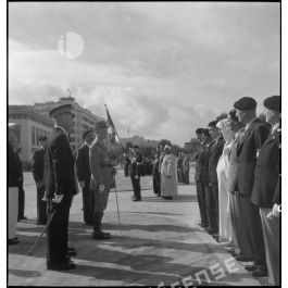 ImagesDéfense - Le général d'armée Charles Huntziger à Casablanca.
