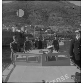 ImagesDéfense - Le général d'armée Charles Huntziger à Mers-el-Kébir.