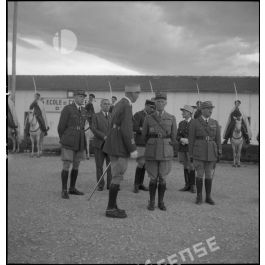 ImagesDéfense - Visite du général d'armée Charles Huntziger à l'école ...