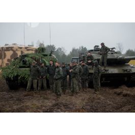 ImagesDéfense - Des soldats espagnols du Regimiento Acorazado "Castilla ...
