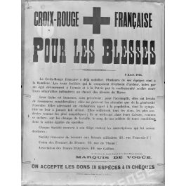 ImagesDéfense - Paris. Musée Leblanc. Affiches. De la Croix Rouge ...