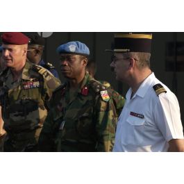 ImagesDéfense - Colonel français, général ghanéen Domey, chef de la ...