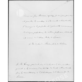 ImagesDéfense - [Reproduction d'un document manuscrit.]