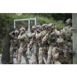 ImagesDéfense - Un groupe de commandos du 1er régiment parachutiste d ...