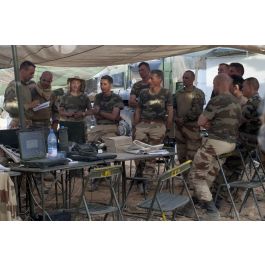 ImagesDéfense - Les colonels François-Marie Gougeon et Loïc Girard du ...